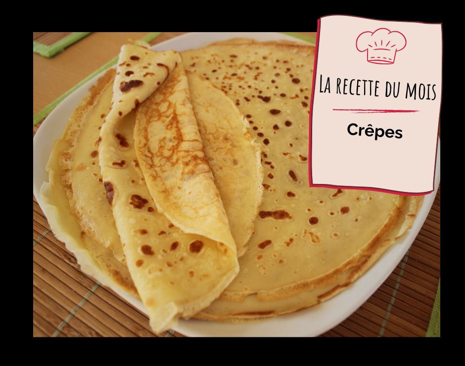 Recette de février: les crêpes avec des ingrédients locaux - La Cavagne